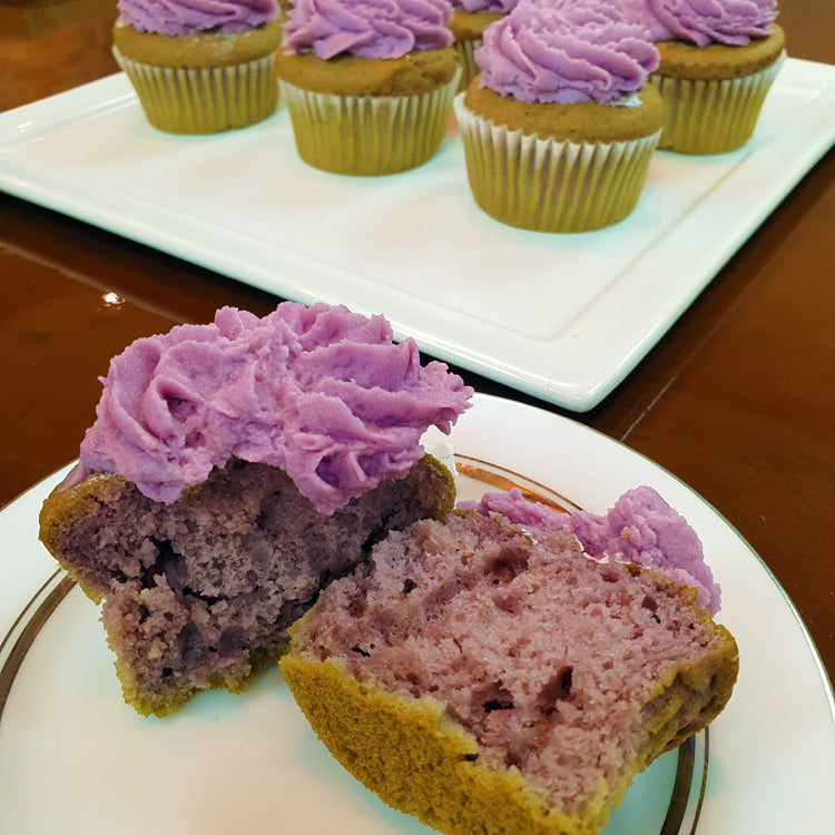 Ube Cup Cake (1 Dozen) – Cake Kitchen by LSG
